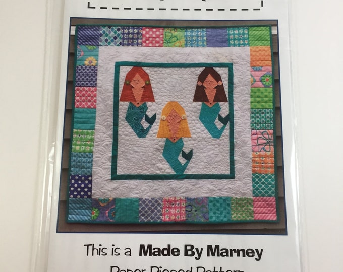 Mermaid Quilt Pattern - Made by Marney - Paper Pieced Pattern ...