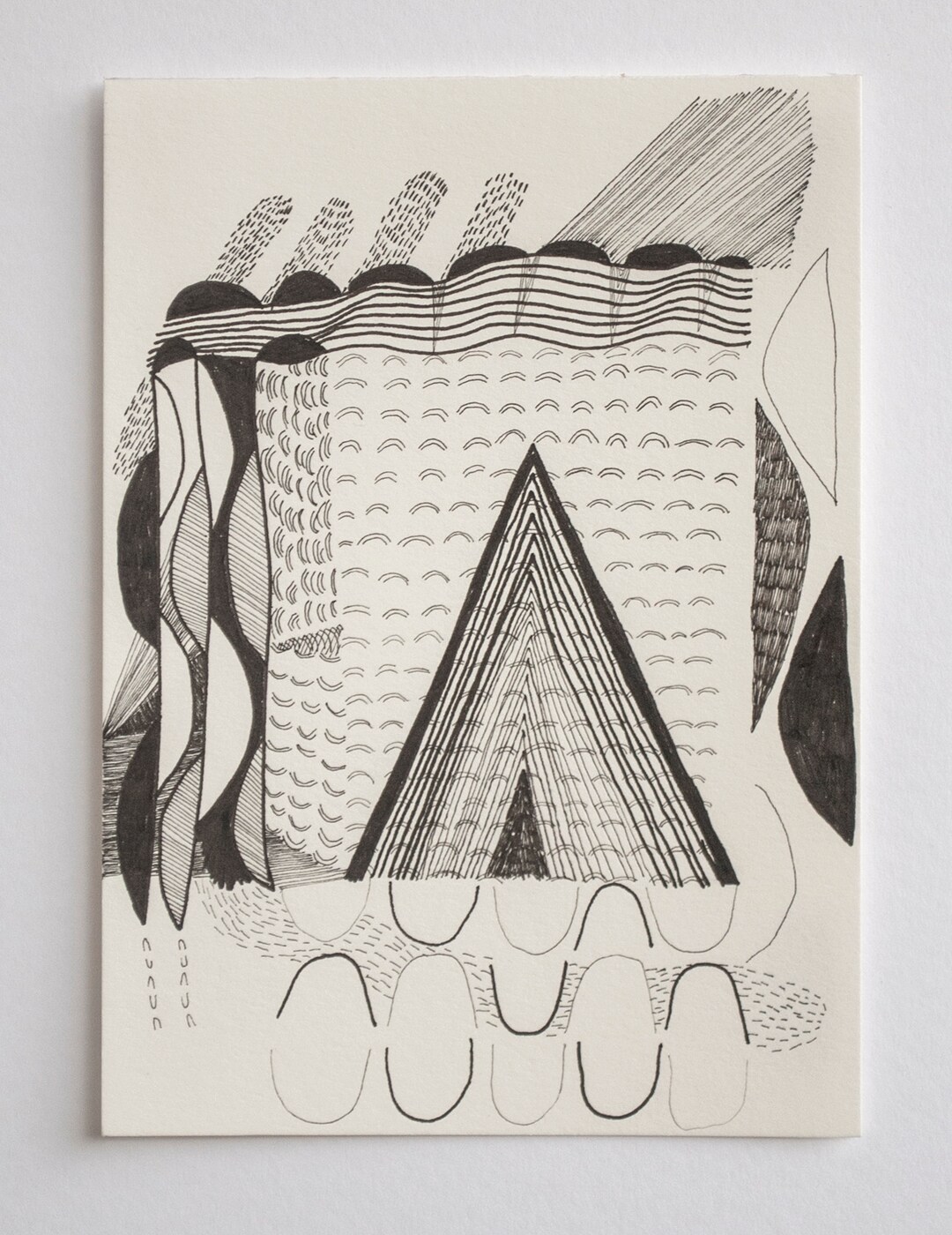Pen Drawing on Paper, "magnified", 2020 - Etsy