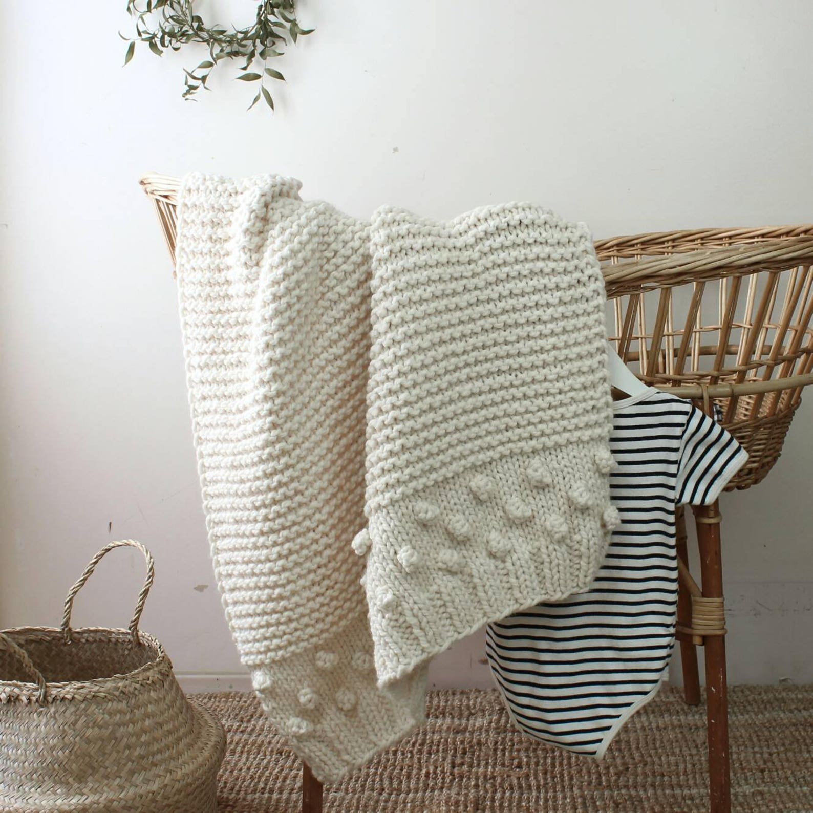 THE BOBBLE Baby Blanket - Etsy