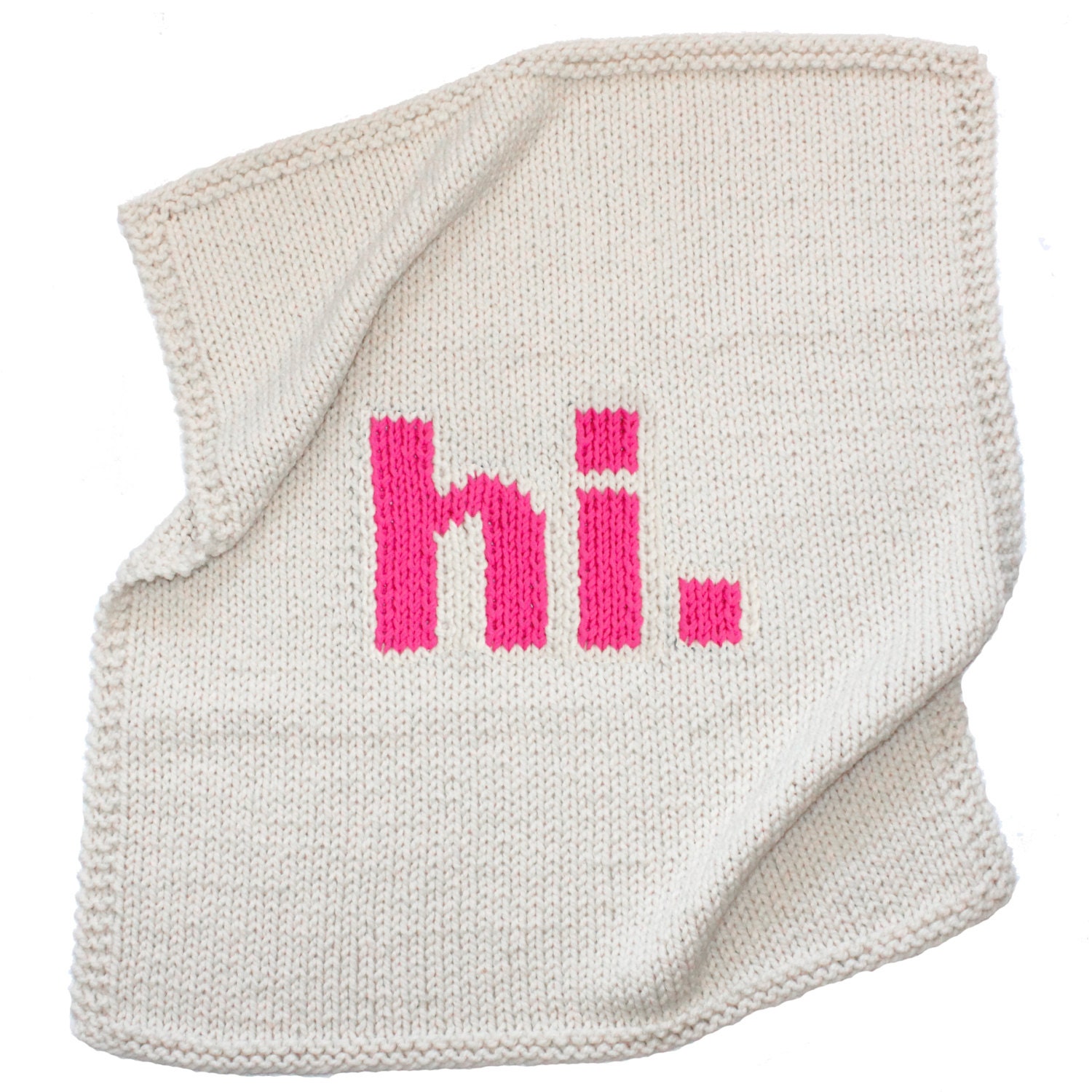 THE HI Baby Blanket - Etsy