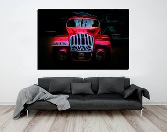 Car canvas | Etsy
