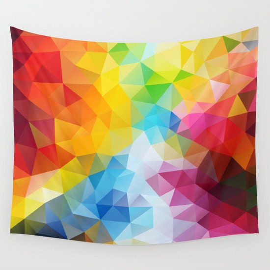 Abstract Tapestry Colorful Tapestry Wall Tapestries Autumn | Etsy