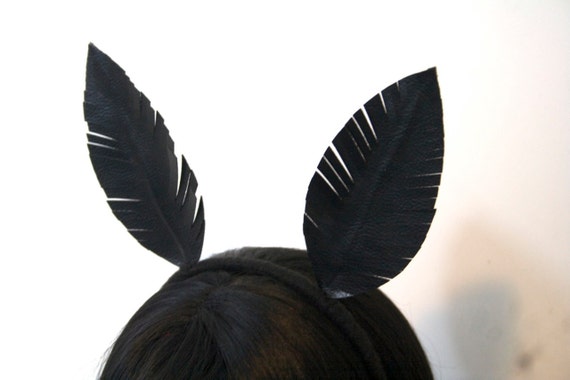 Black Moth Antennae Headband / Mothman / Cosplay / Fairy / | Etsy