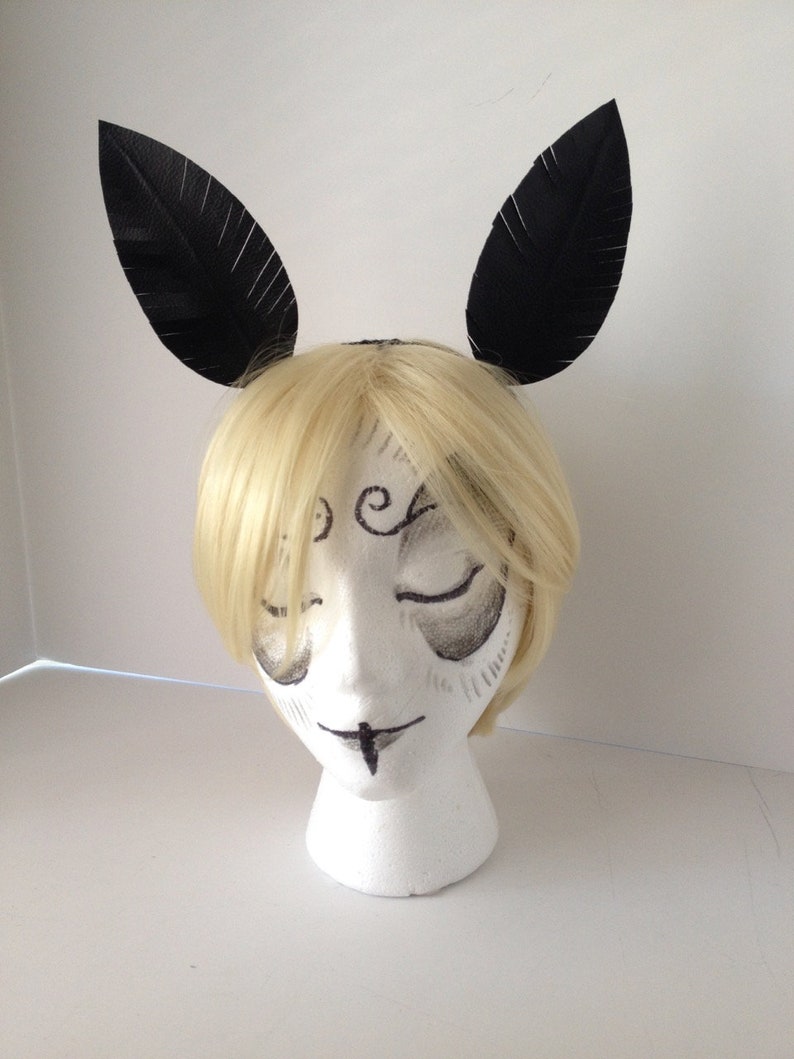 Black Moth Antennae Headband / Mothman / Cosplay / Fairy / | Etsy