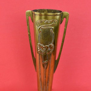 Art Nouveau Brass Vase Made in Beldray, England - Etsy