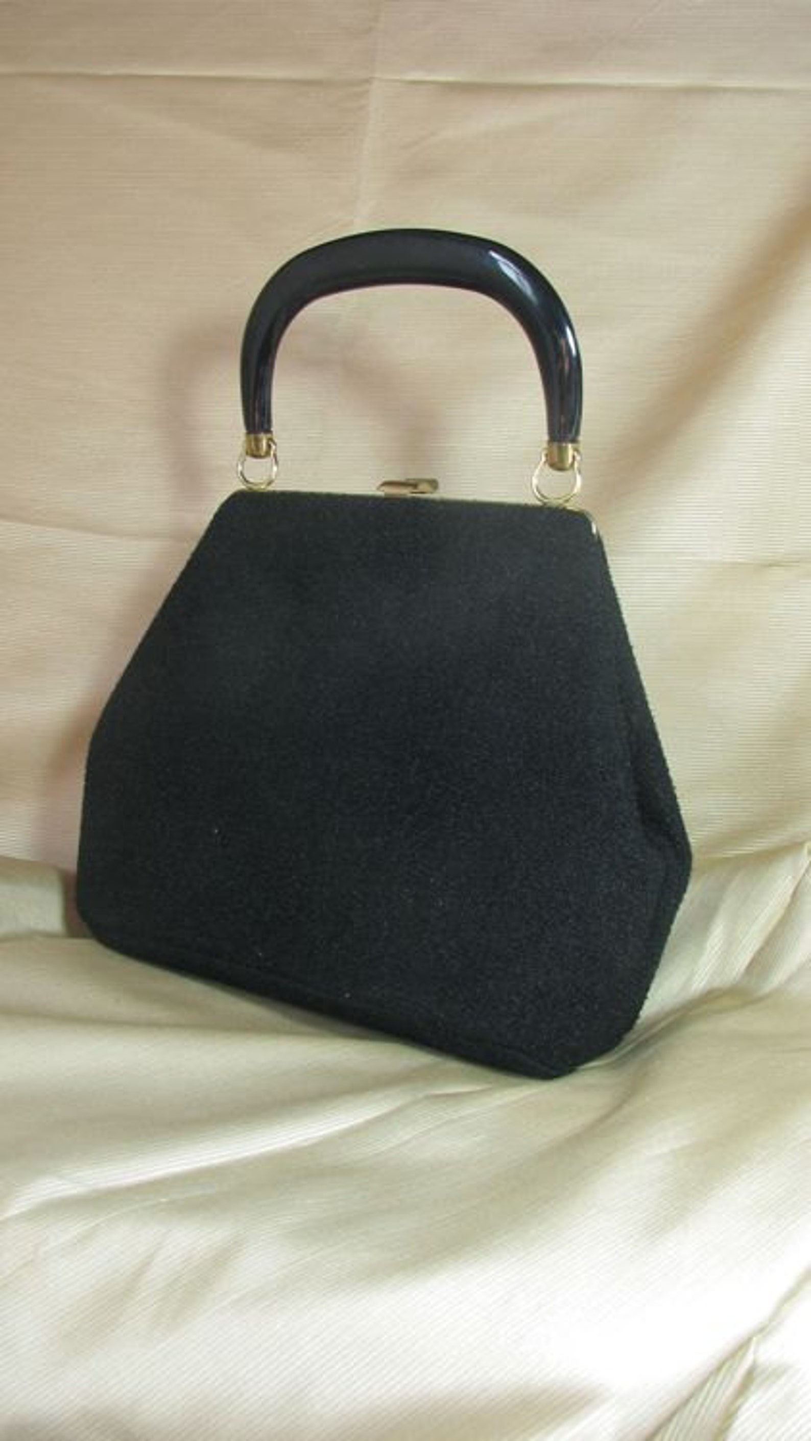1960s Black Summer Caron Purse With Tag.....unused - Etsy