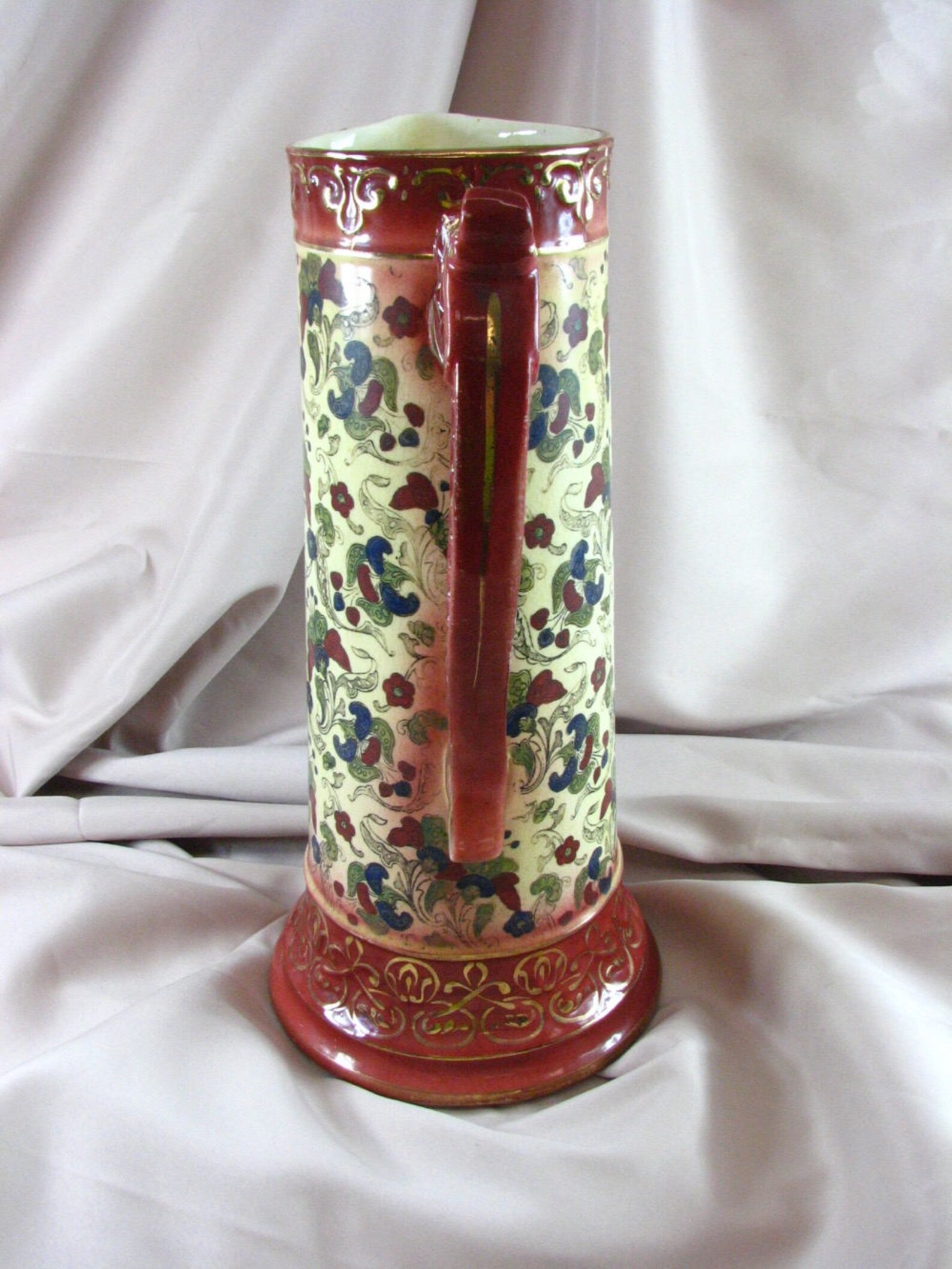 Antique Haynes Ware Tall Pottery Pitcher / Jug - Etsy