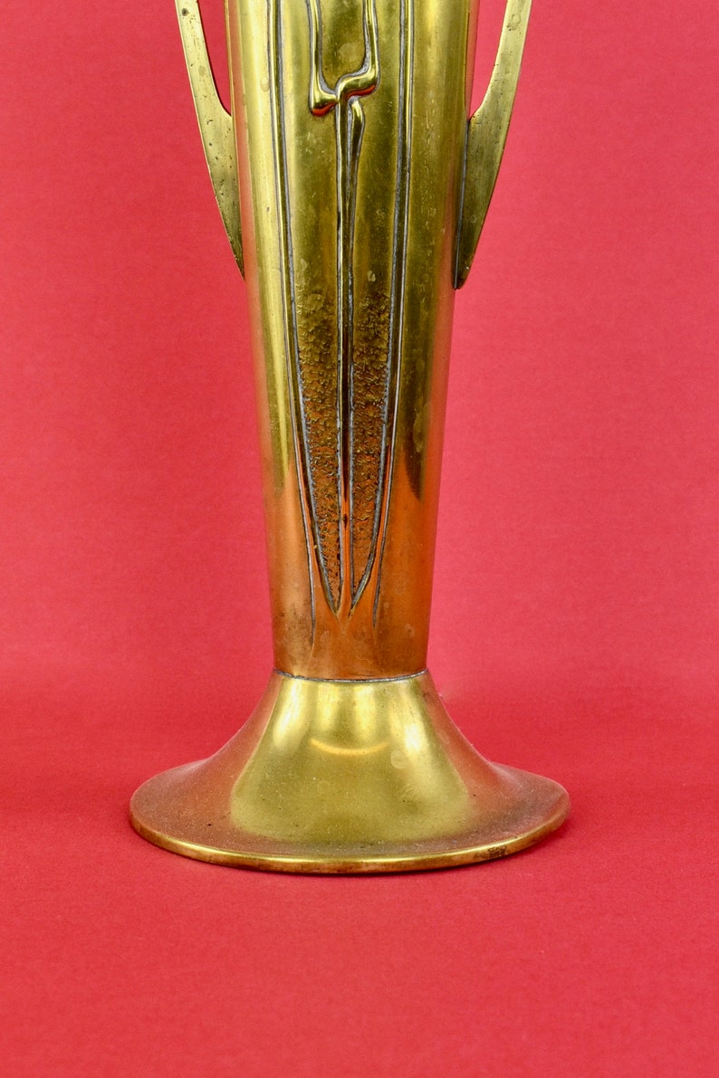 Art Nouveau Brass Vase Made in Beldray England | Etsy Australia