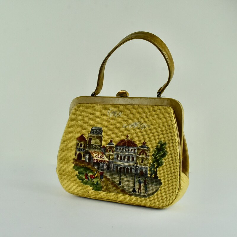 Needlepoint Handbag - Etsy
