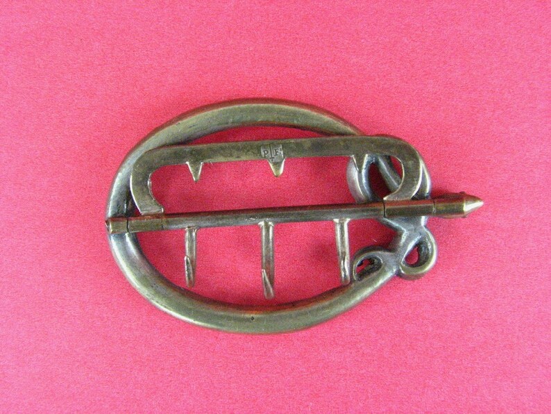 Victorian Gold Snake Belt Buckle With Paste Diamonds / | Etsy