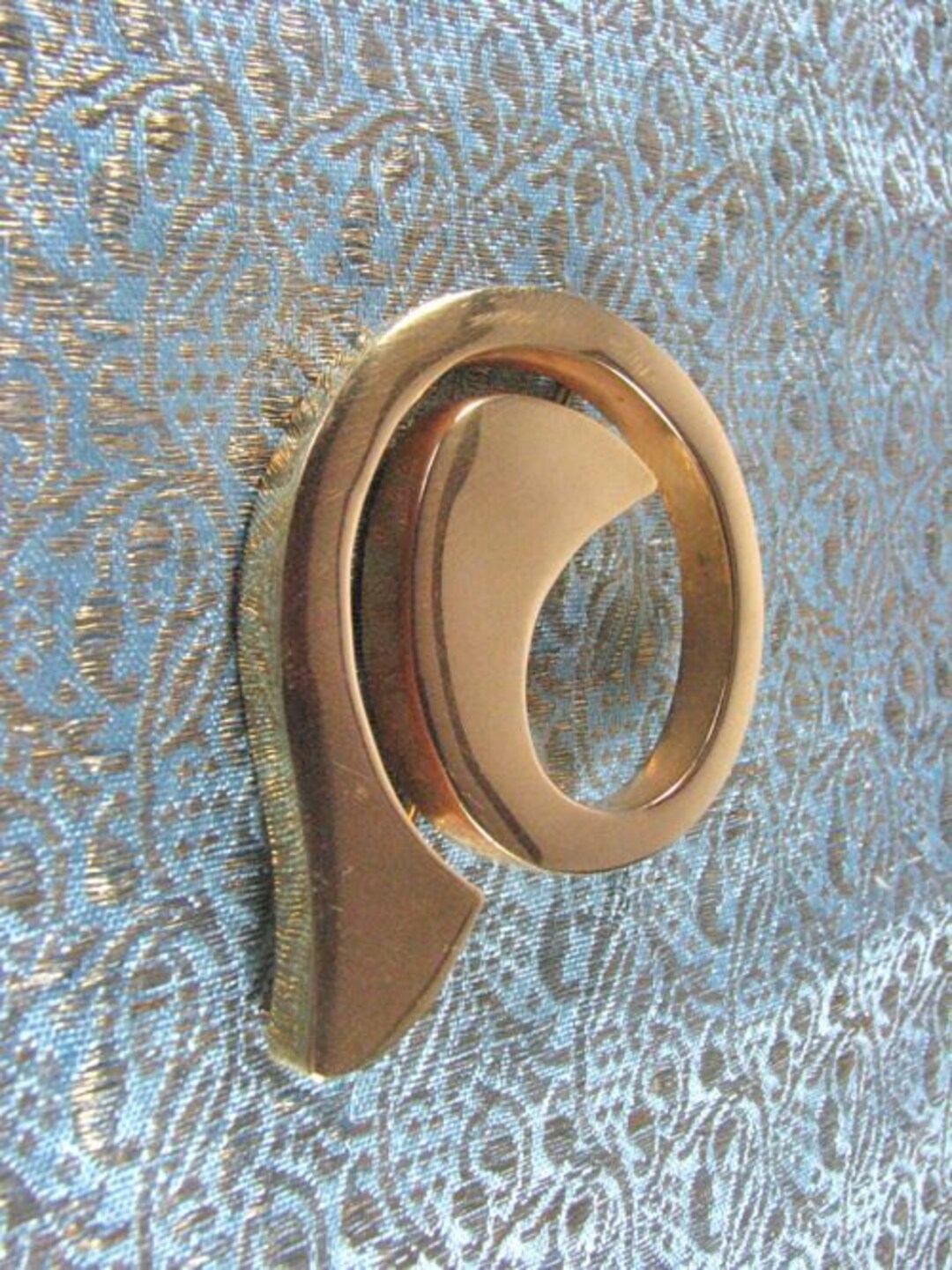 1980s Gold Tone Hand Crafted Pin / Neiman Marcus - Etsy