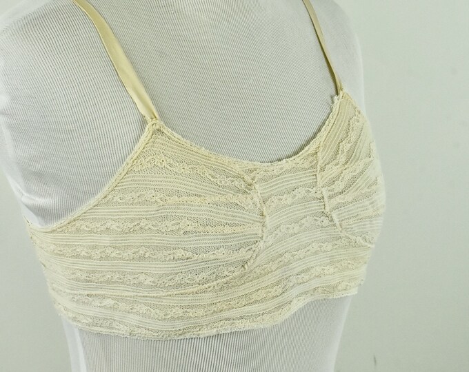 1920s Lace Brassiere....... Size XS - Etsy