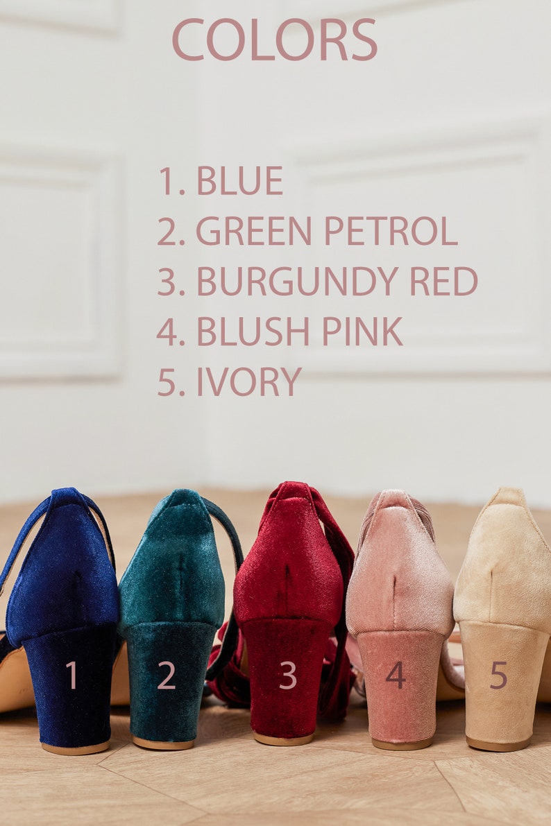 Red Wedding Shoes With Ribbons Boho Bridal Shoes Red Velvet - Etsy