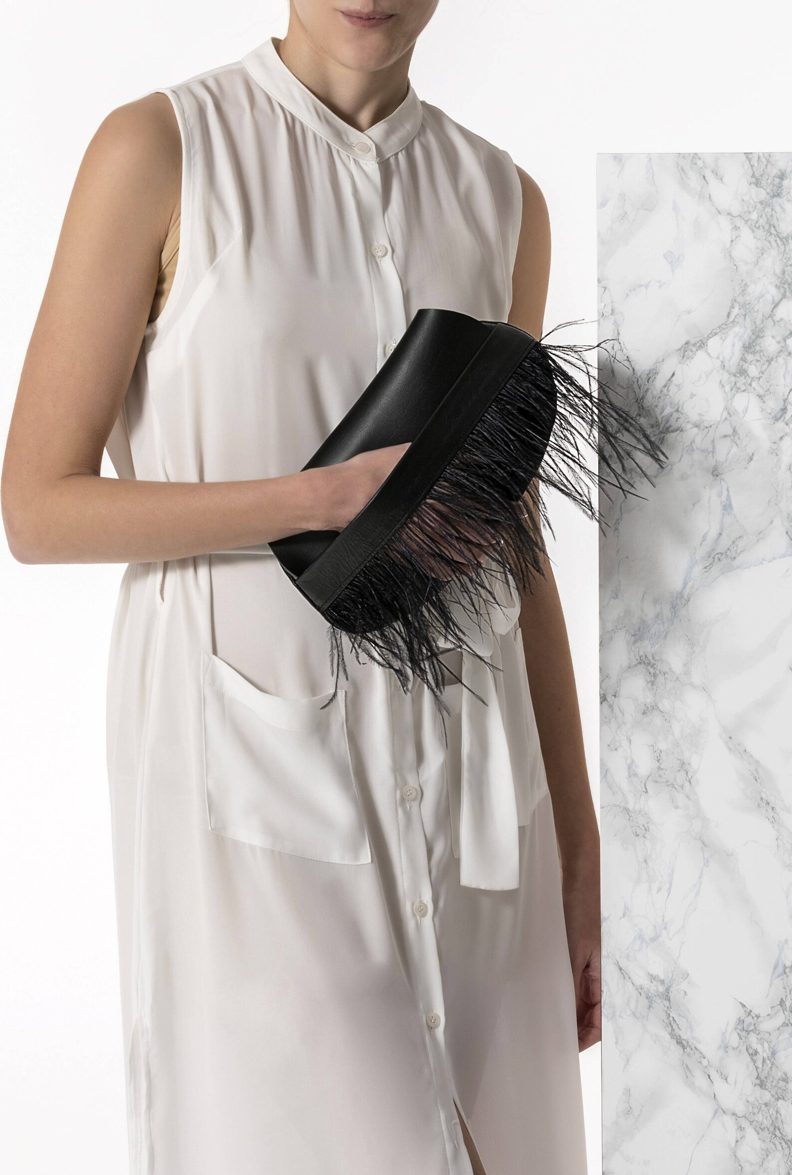 Black Leather Clutch Formal Pouch Evening Clutch Bag - Etsy