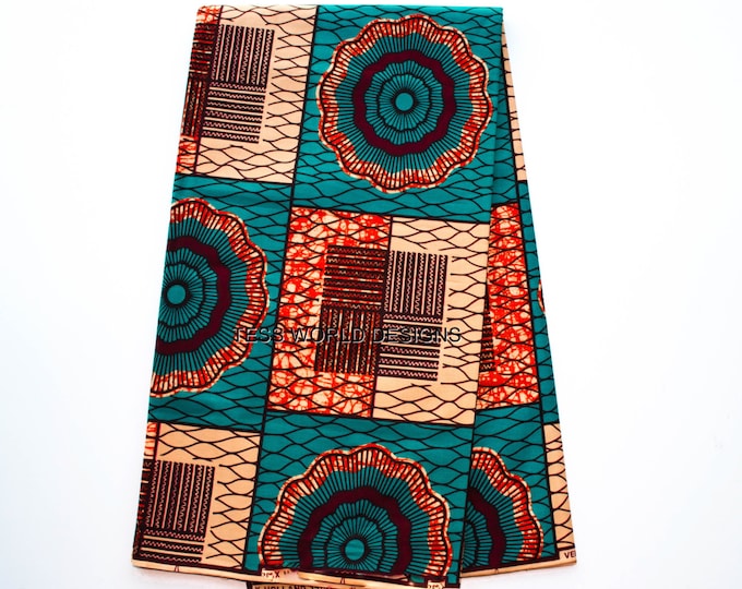 Quality African Textile by the Yard/ African Fabric Shop on - Etsy