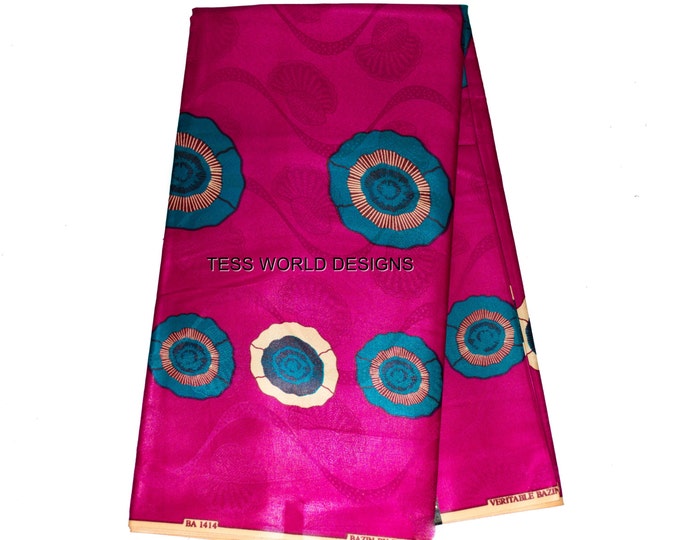 Supreme Super Bazin Fabric/ Wholesale High Quality/ African Fabric ...