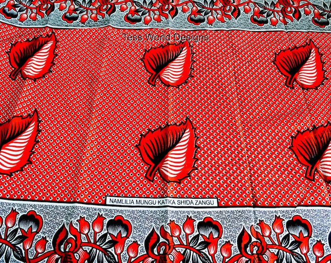 Kanga Fabric , Khanga African Fabric , Made in Tanzania , East Africa ...