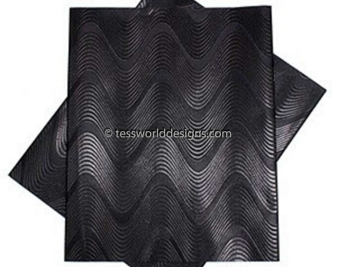 Black Gele/ Head Wraps/ Nigerian Gele/ Gele Fabric/ 2 Piece African ...