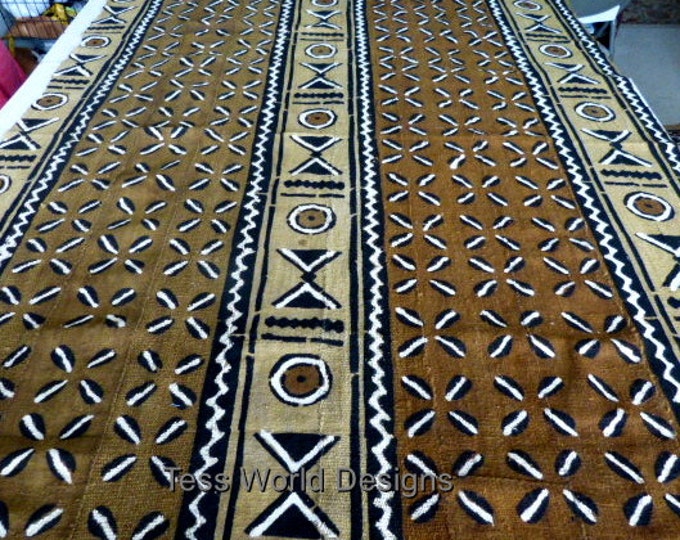 Mud Cloth Authentic Handwoven and Painted Mud Cloth Cotton - Etsy