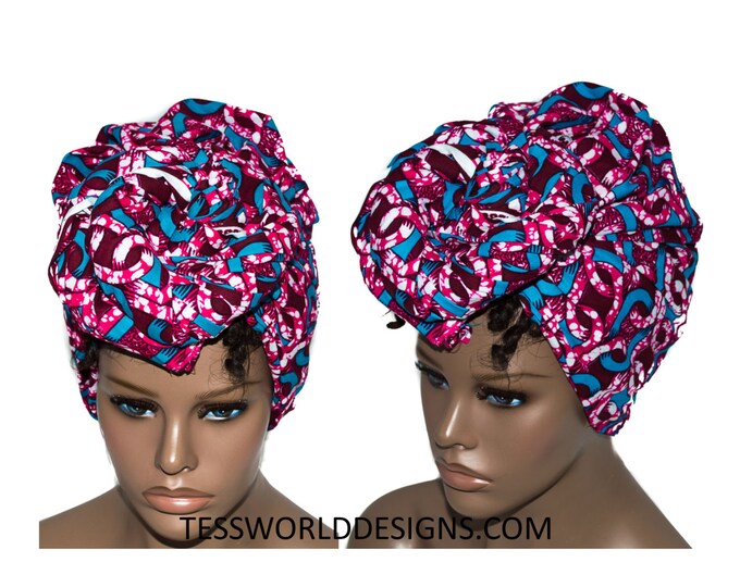 Supreme Holland Wax Head Wraps/ Head Tie Nelly / Cotton - Etsy