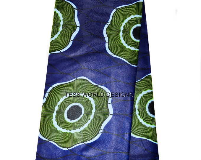 High Quality , Super Bazin African Fabric ,supreme Wax , Bulls Eye ...
