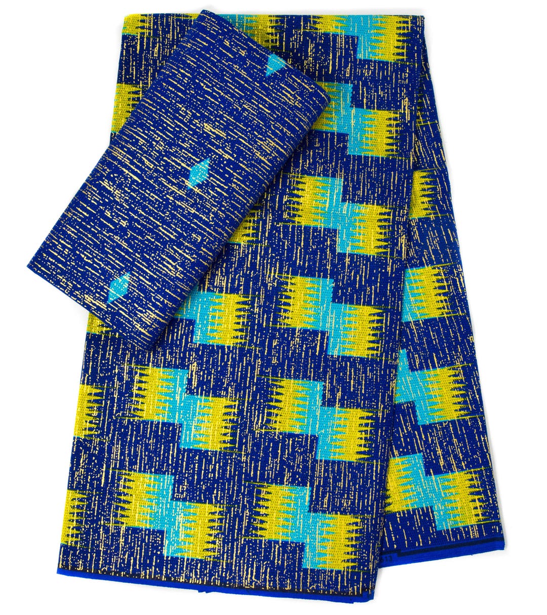 KF432 -kente Fabric | African Fabric Kente Inspired Fabric Ankara Print ...