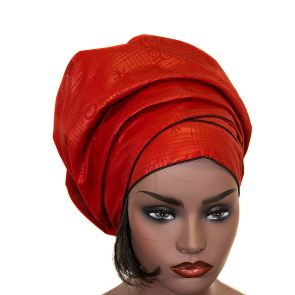 Red Head Wrap - Etsy