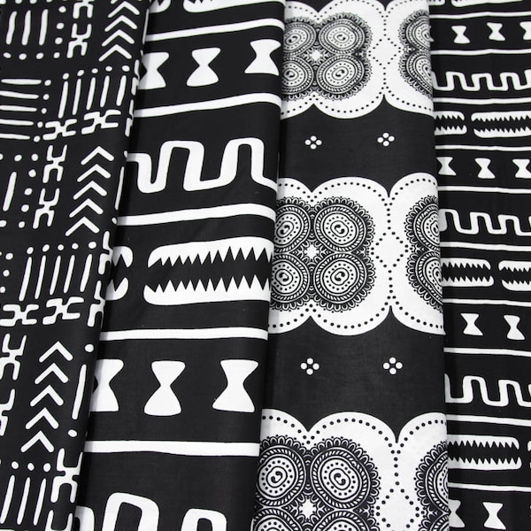 Black and White African Print Clothes - Etsy