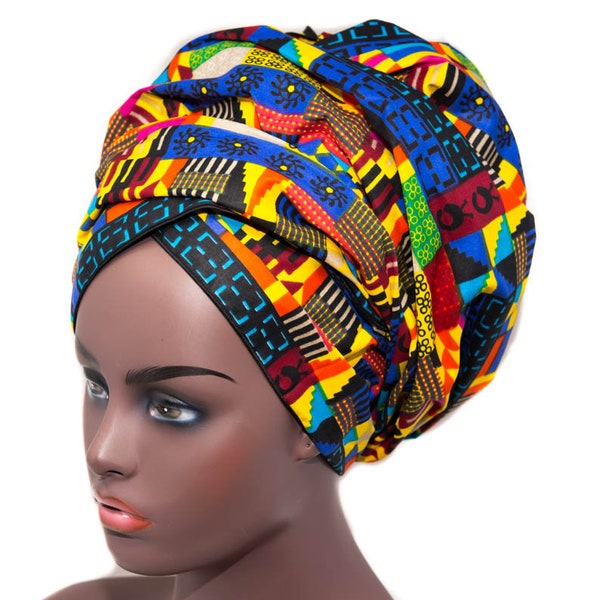 African Head Scarf - Etsy