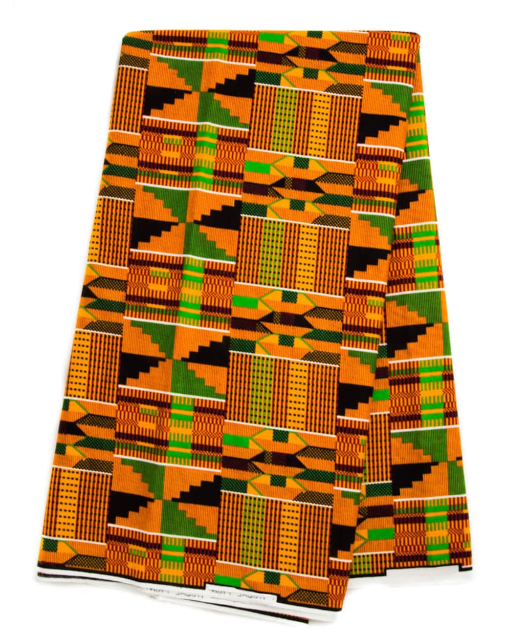 KF58 - African Kente Cloth Print -vibrant Cotton Adinkra Cloth for ...