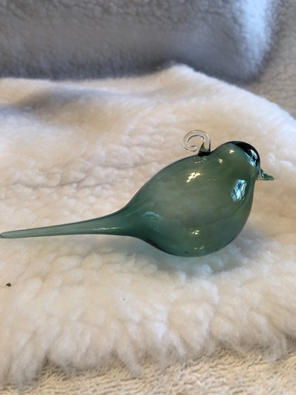 Blown glass birds | Etsy
