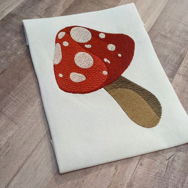 Pes File for Embroidery Mushroom - Etsy