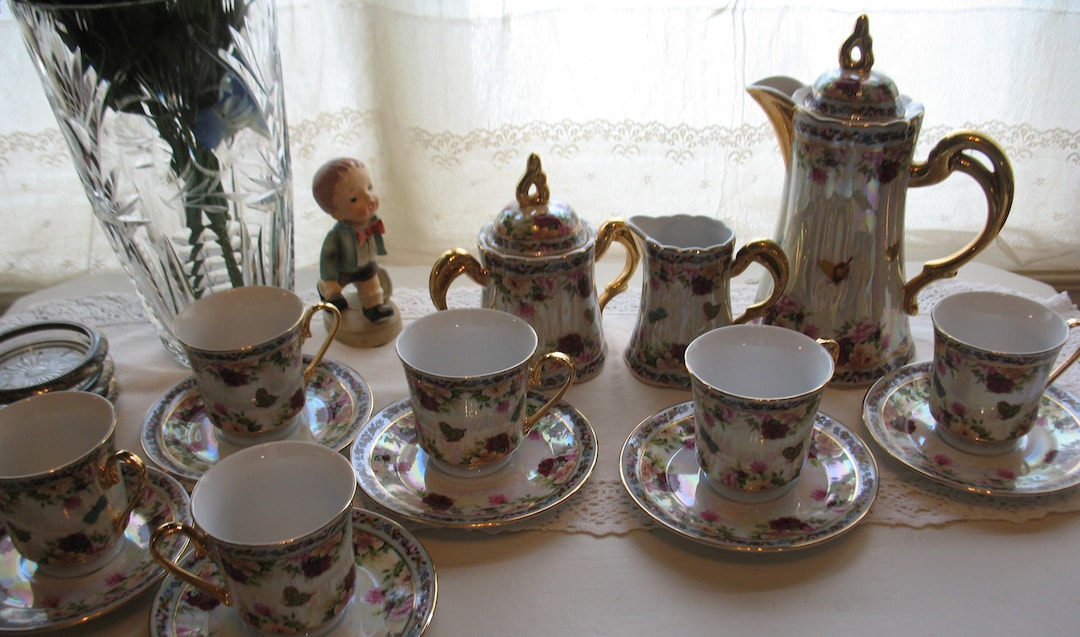 J. Furmani Tea Service Paris Milano Designer Collection Teapot / Sugar ...