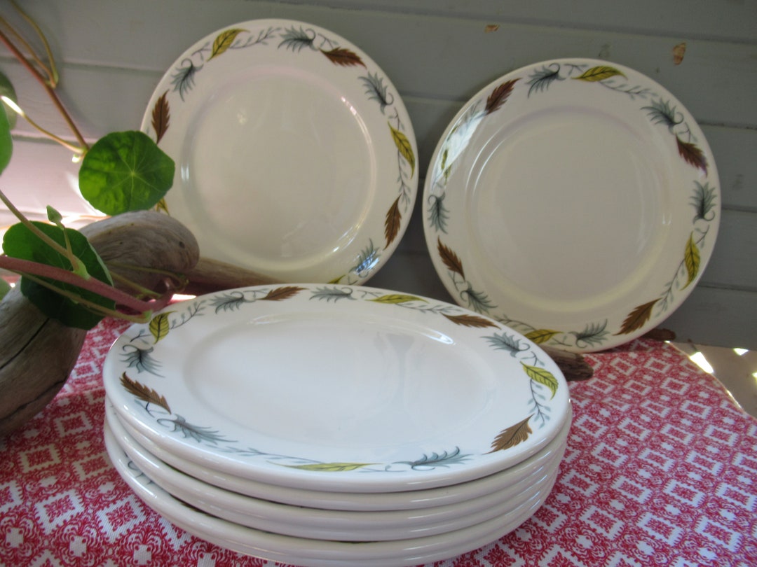 Dudson Duraline Hotelware Vintage England Glazed Plate 8 9 Dinner ...