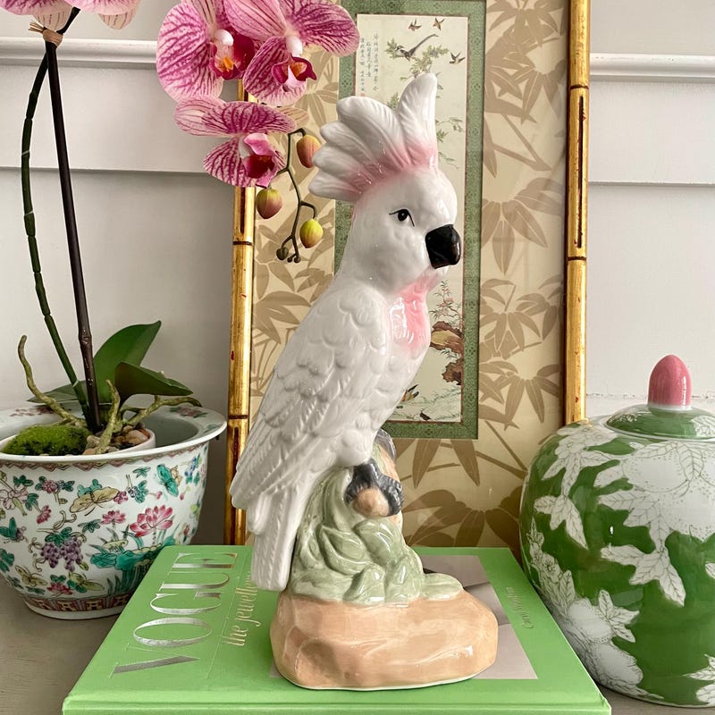 Ceramic Parrot - Etsy