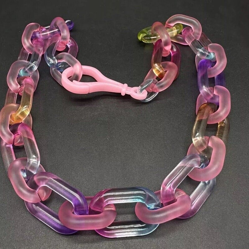 Chain Link Necklace - Etsy