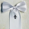 First Communion Arm Band With Cross or Chalice - Etsy