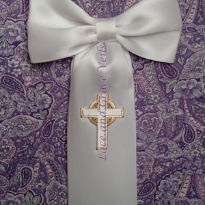 First Communion Arm Band With Cross or Chalice - Etsy