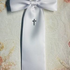 First Communion Arm Band With Cross Charm - Etsy