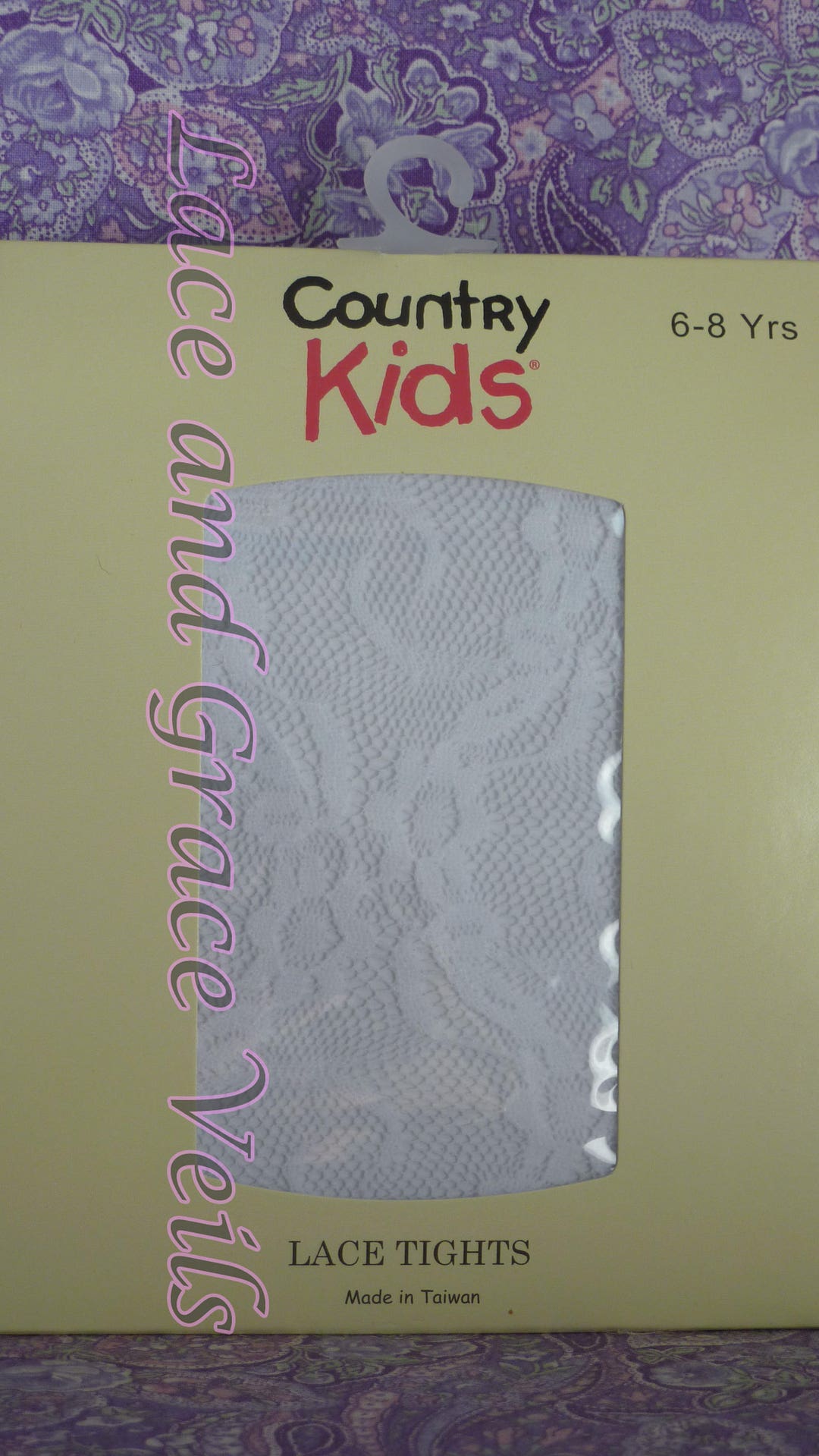 Girls White Tights for Communion, Flower Girl or Easter - Etsy