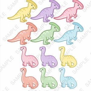 Baby Dinosaurs Clipart, Cute Dinosaur Clipart, Pastel Dinosaur Clip Art ...