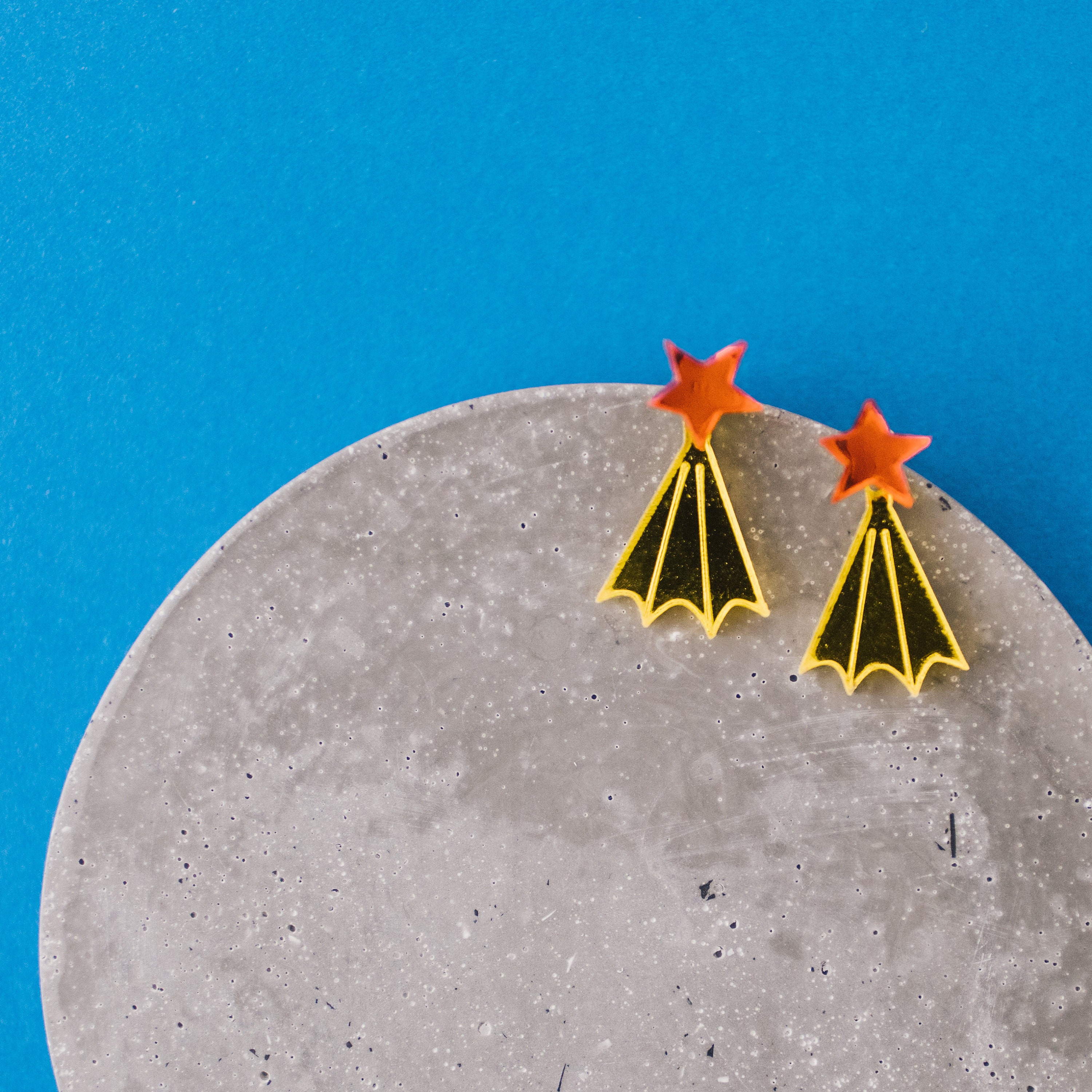 Star Ear Jacket Earrings Celestial Earrings Star Studs - Etsy UK