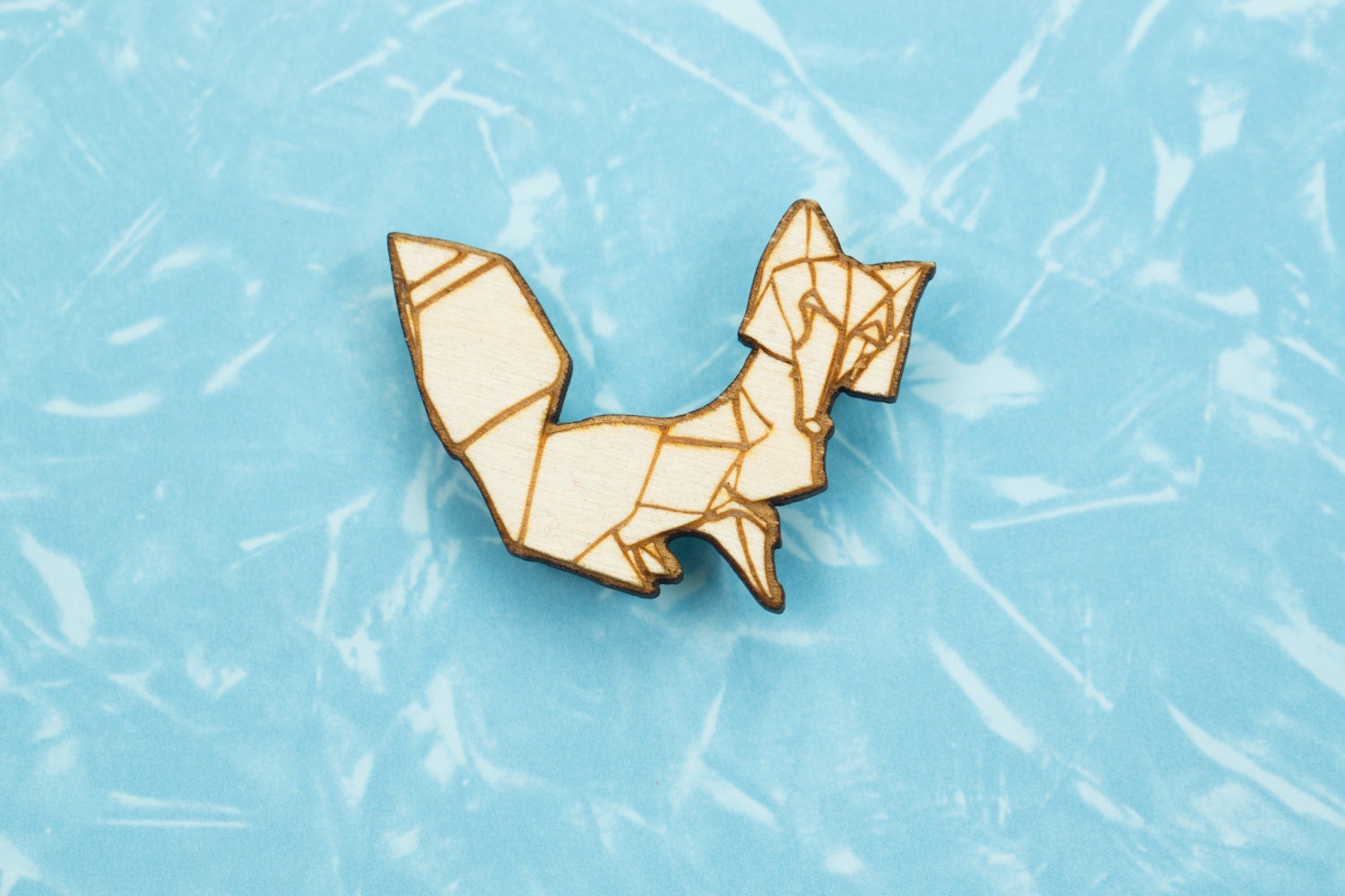 Origami Fox Pin Badge - Gift for Lovers of Japan, Paper Folders ...