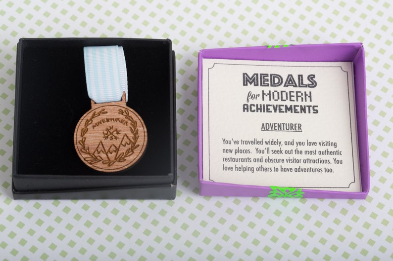 Adventurer Medals for Modern Achievement Pin Badge for | Etsy