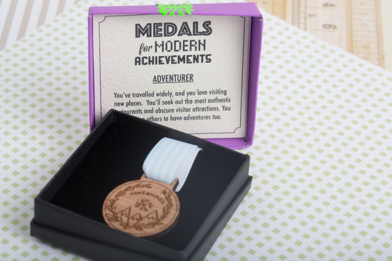 Adventurer Medals for Modern Achievement Pin Badge for | Etsy