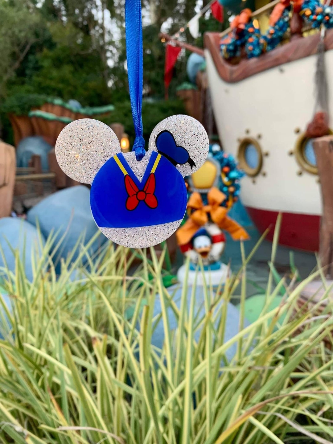 Magical Glitter Ornament Talking Duck Inspired Funny Duck Fish Extender ...