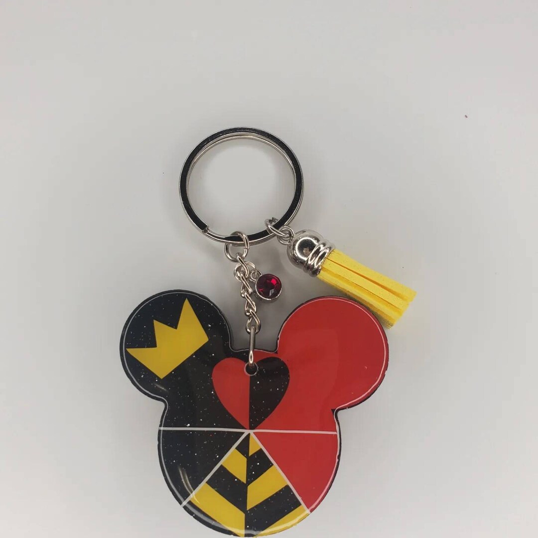 Glitter Character Mouse Keychain Gift With Tassel Jewel Sparkle Gift ...