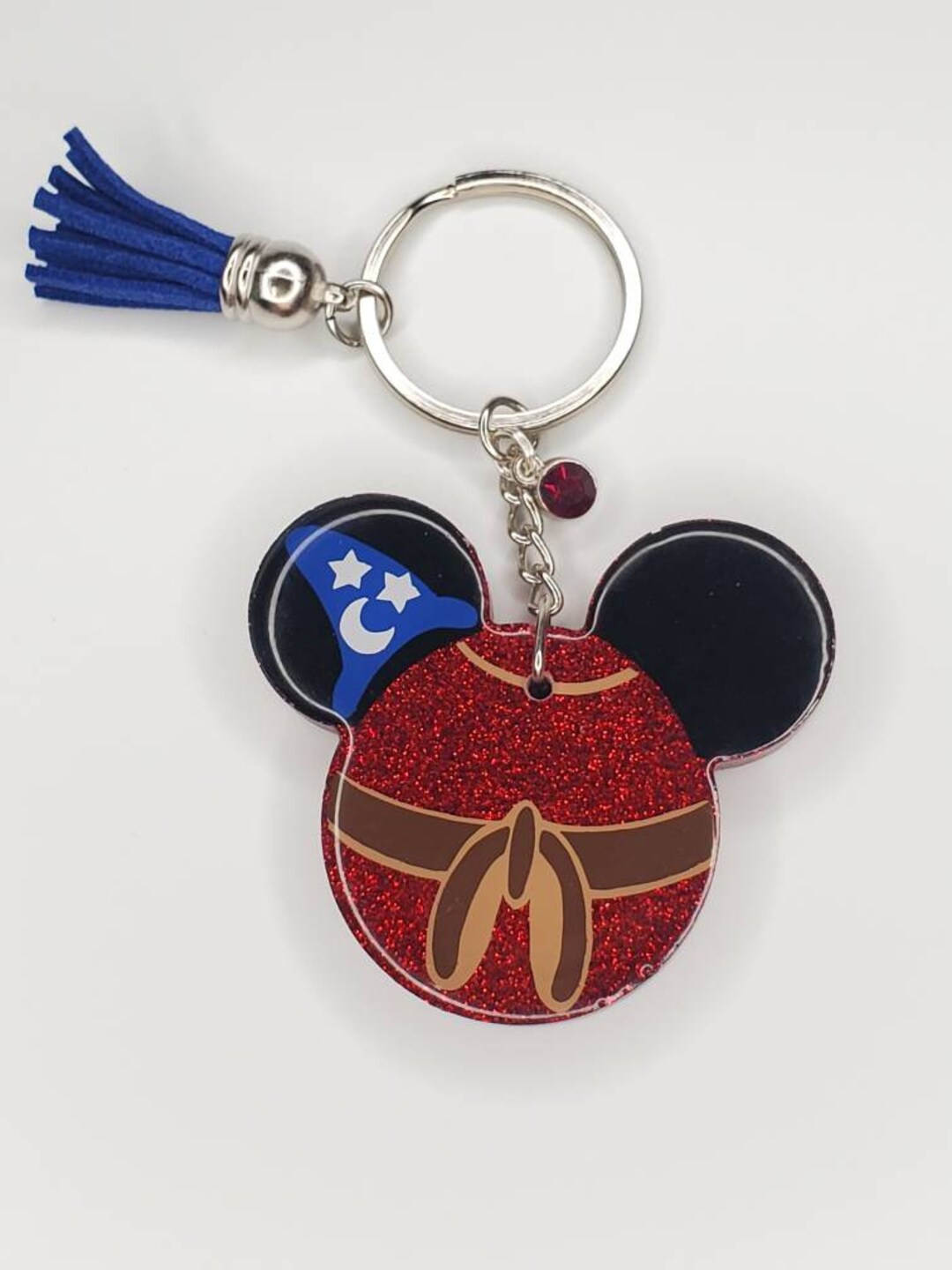Glitter Character Mouse Keychain Gift With Tassel Jewel Sparkle Gift ...