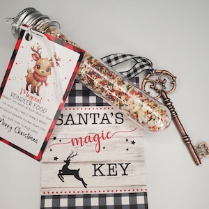 BEST SELLER Santa's Magic Key & Reindeer Food Package, Santa Key ...