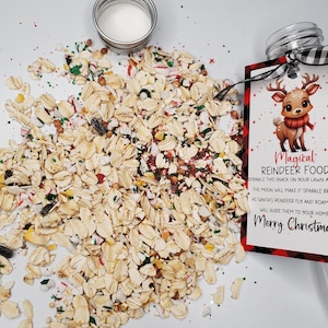 Magical Reindeer Food Tube, Christmas Traditions, Santa, Activities for ...